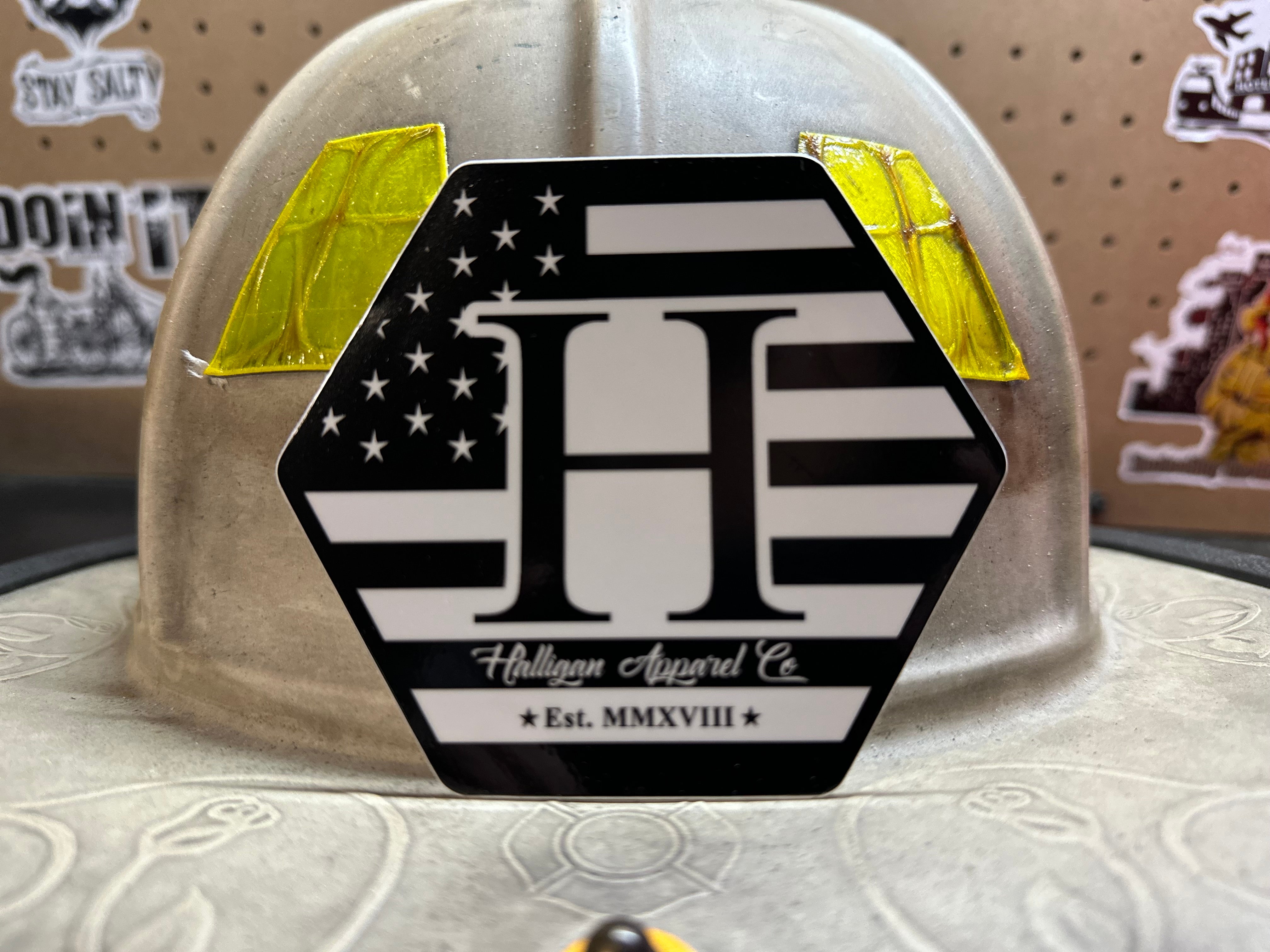 Halligan Logo Sticker – Halligan Apparel Co