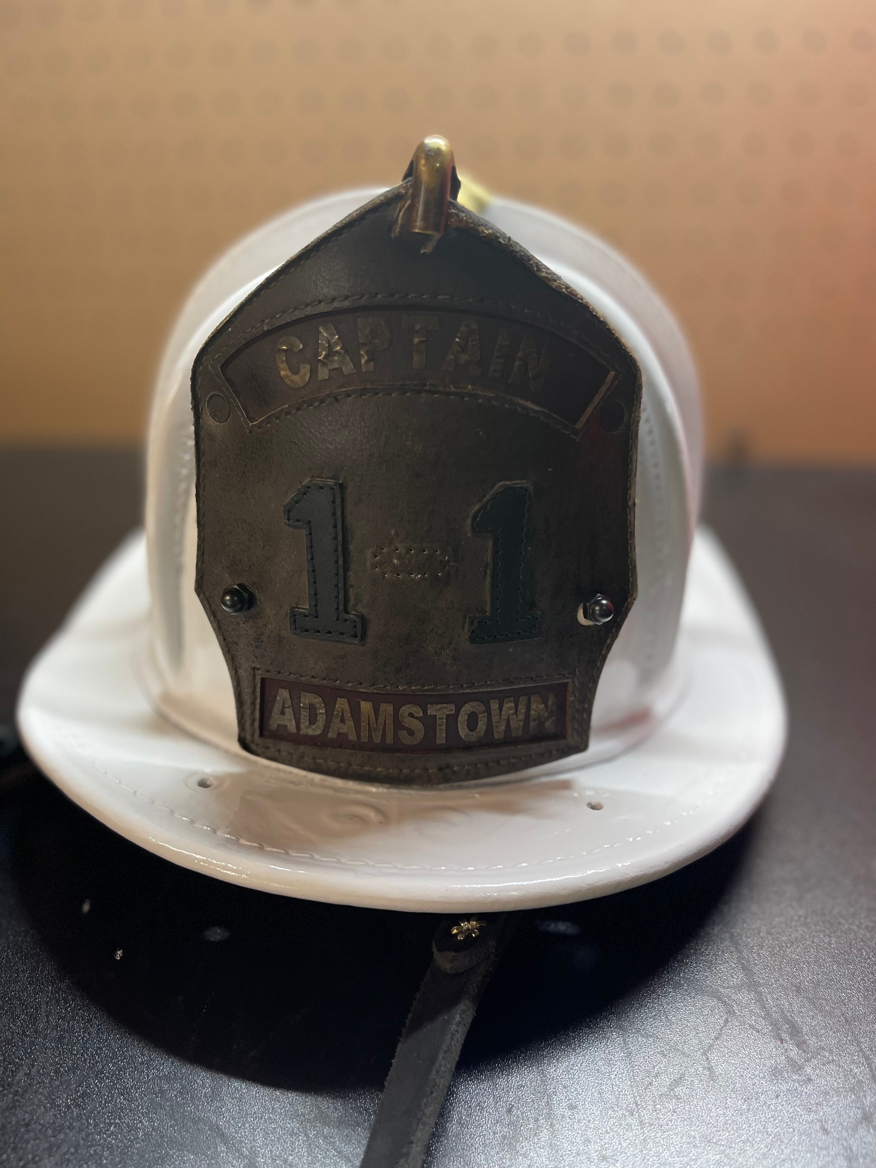 Fire Helmet BLACK Acorn Nuts – Halligan Apparel Co