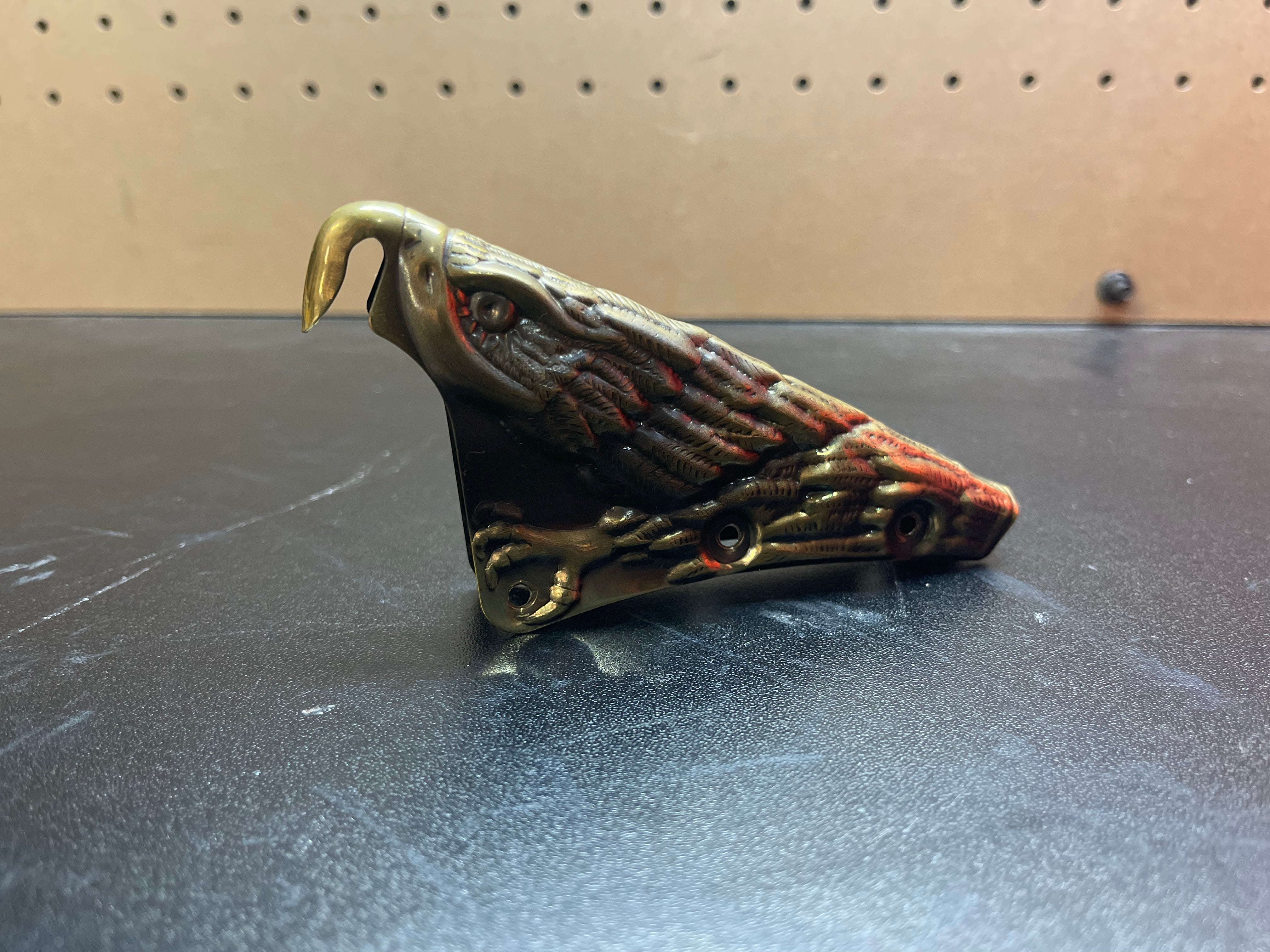 Cairns Brass 3D Carved Eagle 6” Front Holder with fasteners – Halligan ...