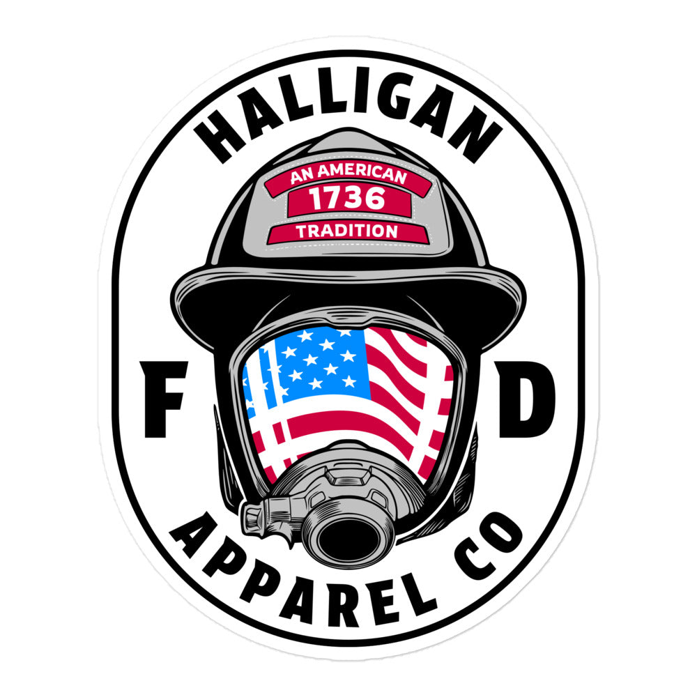 USA Halligan Stickers – Halligan Apparel Co